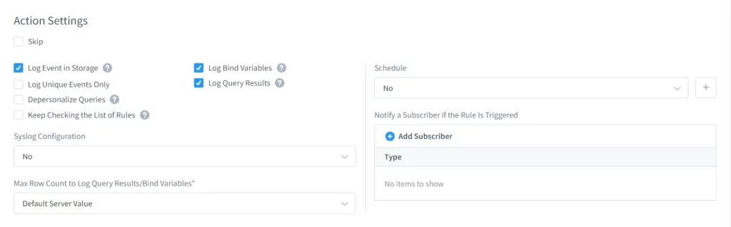 Database Audit for MySQL