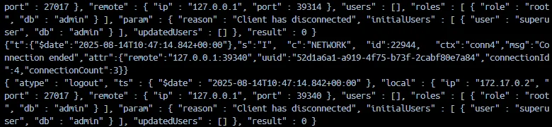 MongoDB Database Activity History Guide & Security