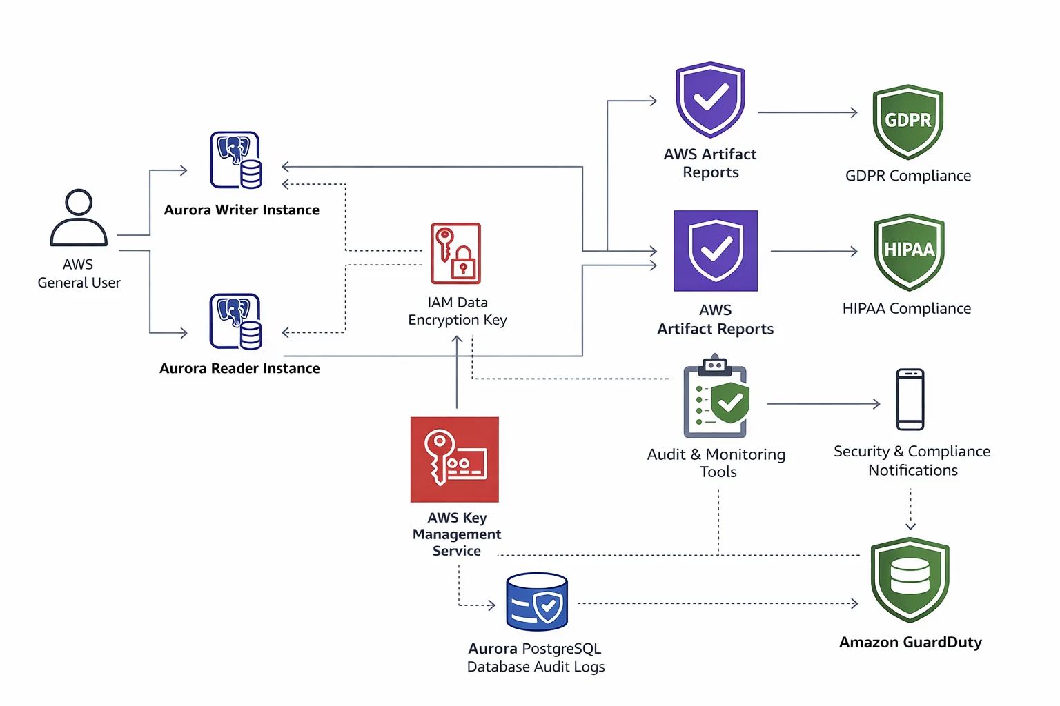 How to Ensure Compliance for Amazon Aurora PostgreSQL | DS